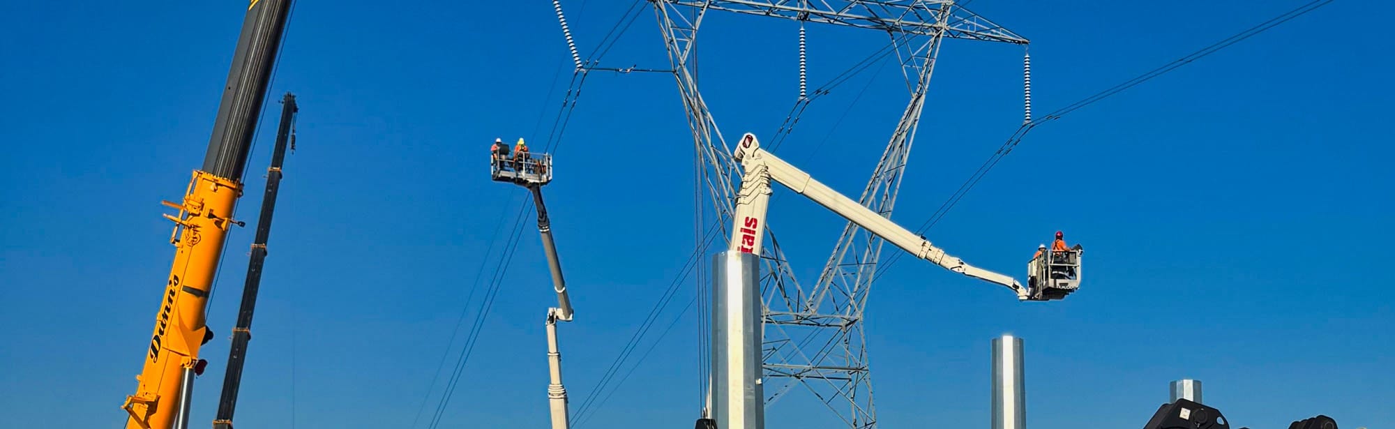 Powering Progress: 330kv Cut In Works at Culcairn Switching Station - TOBCO